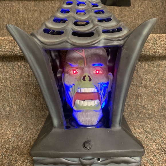 Gemmy | Holiday | Gemmy Halloween Animated Talking Head Lighted Lantern ...